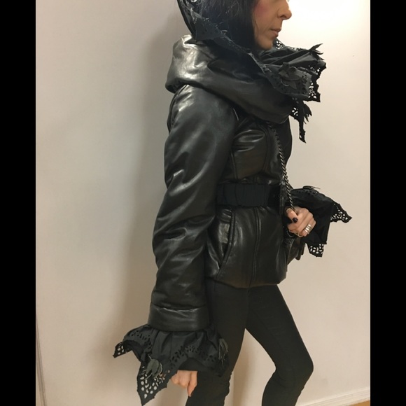 Fontani | Jackets & Coats | Nwt Fontani One Of A Kind Lamb Leather ...